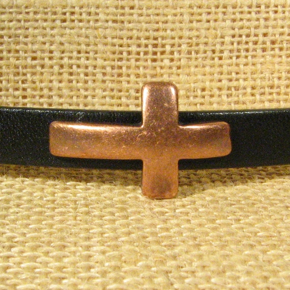Curved Cross Sliders for 10mm Flat Leather SL88 Antique | Etsy