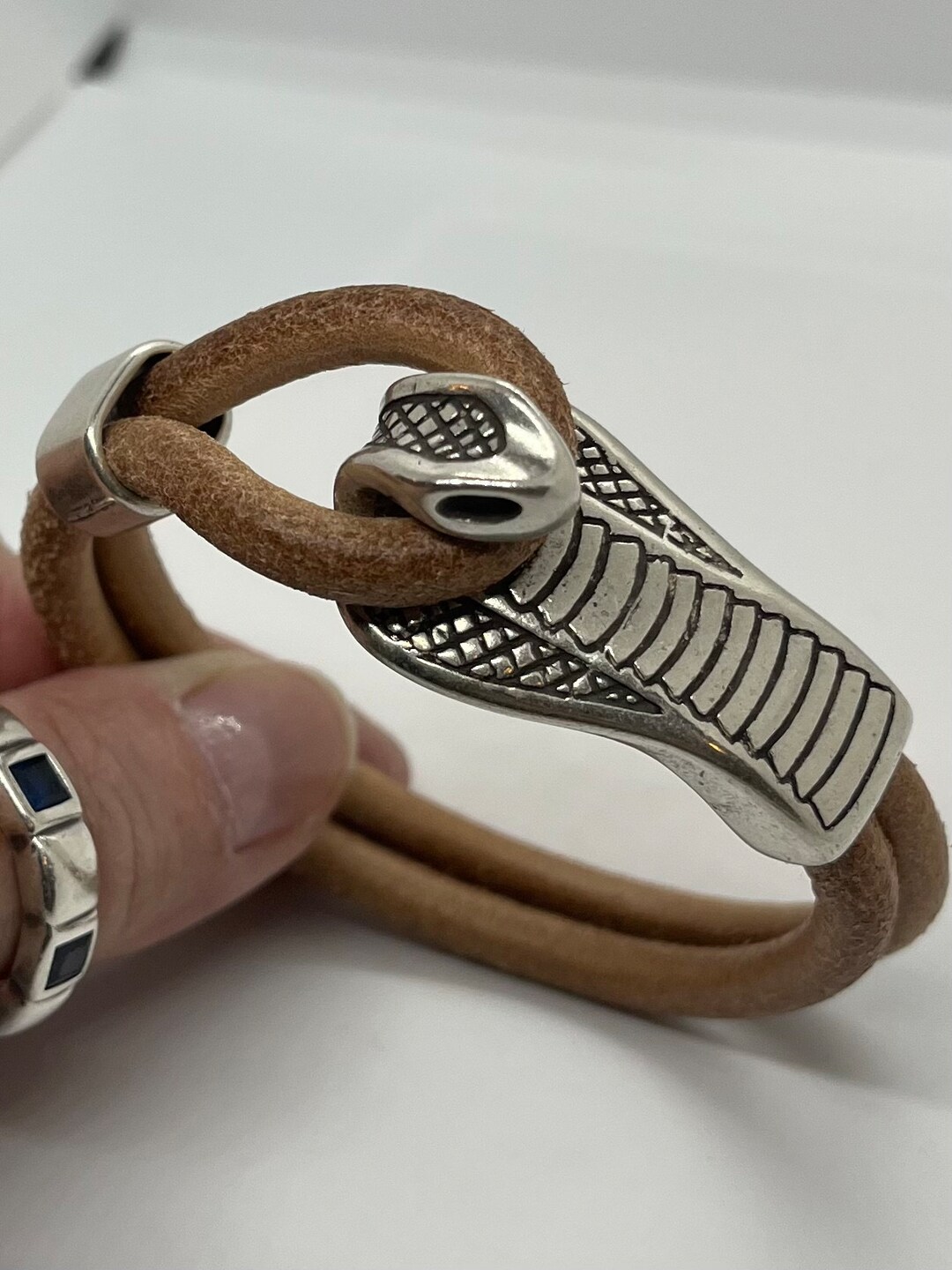 Cobra Head Clasp for 5mm Round Leather - Choose Your Quantity - Etsy