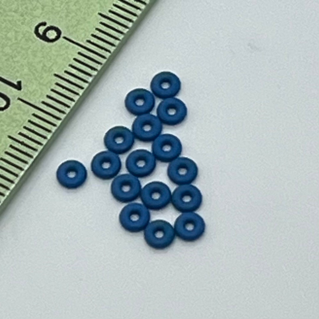 3mm Blue Wave Rubber O-rings - Etsy