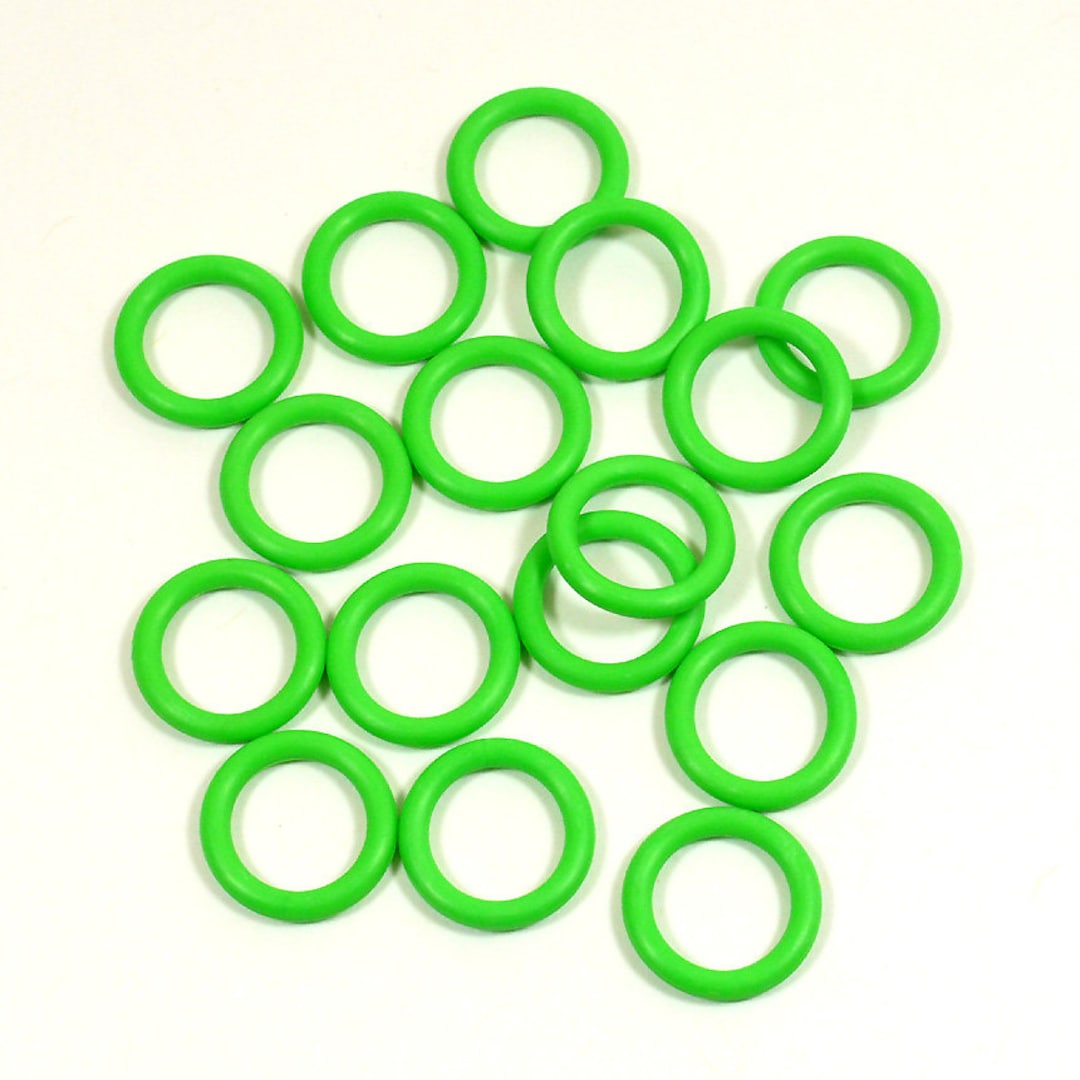 12mm Bright Green Rubber O-rings - Etsy