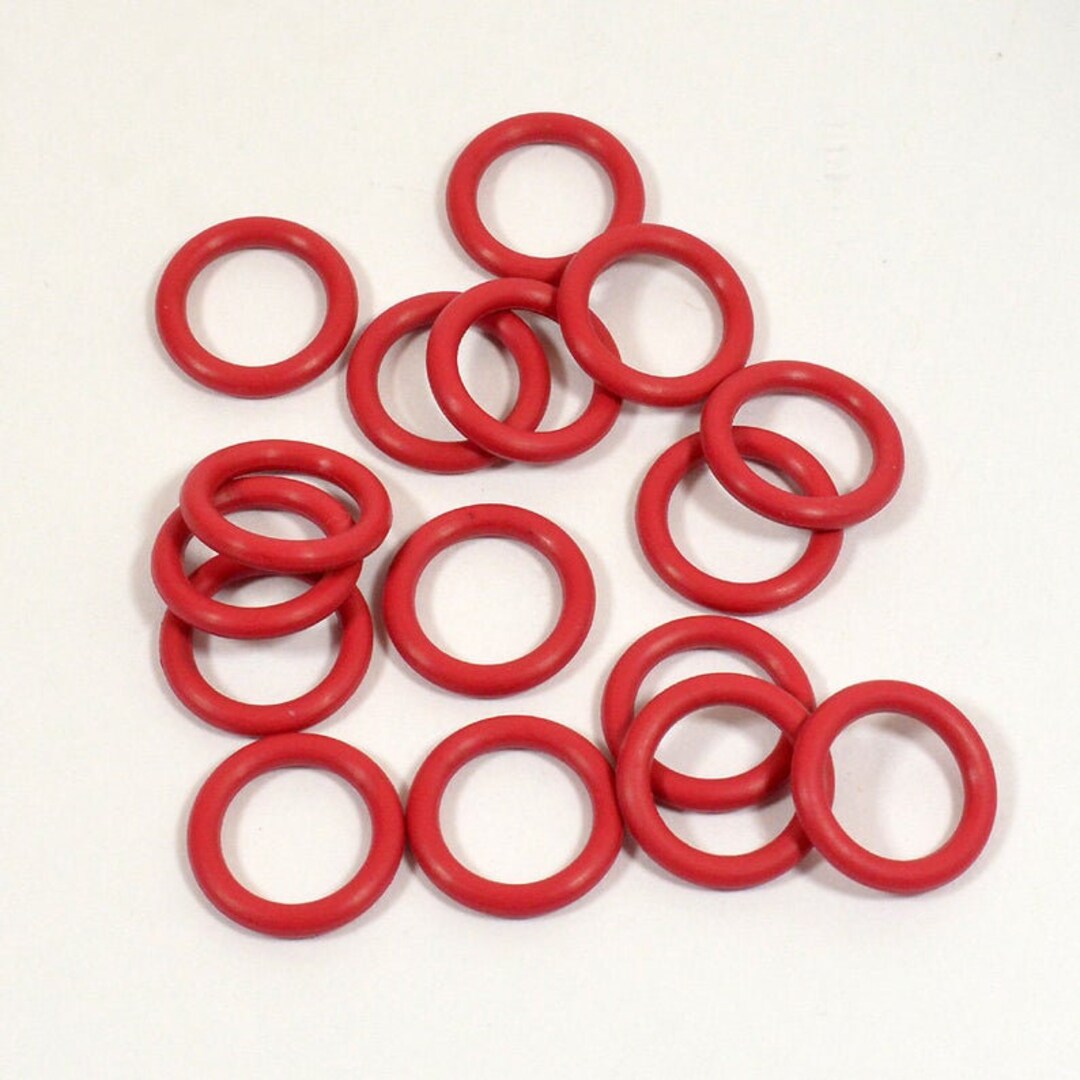 10mm Dark Red Rubber O-rings - Etsy