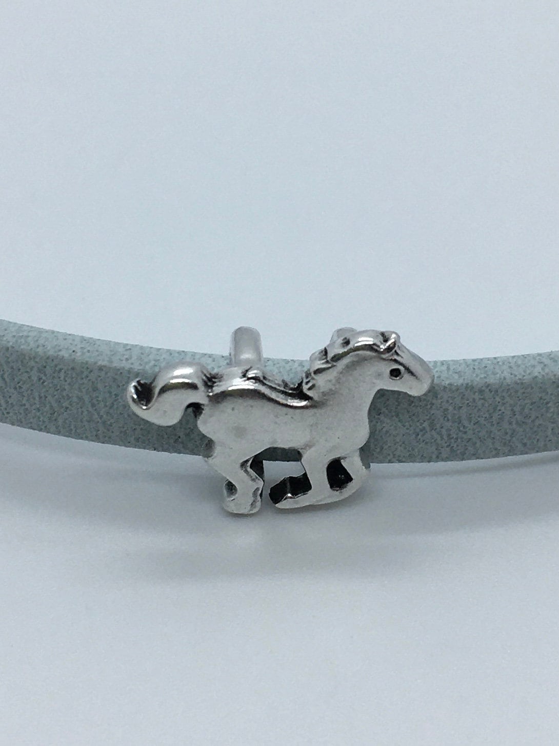 Galloping Horse Sliders for 5mm Flat Leather - AS - Choose Your ...