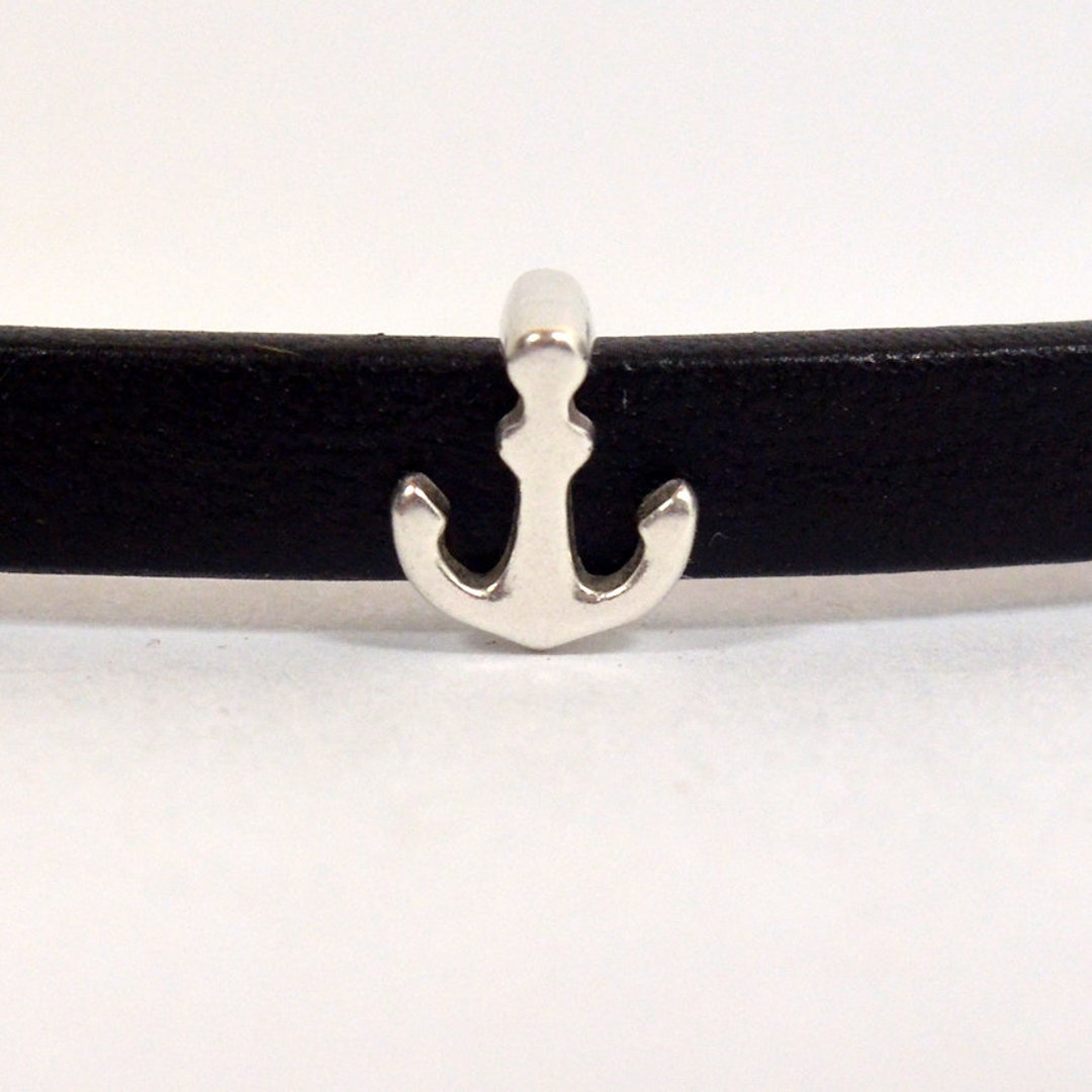 Anchor Spacers 5mm Flat Leather - 5F-SL-P9878AS - Choose Your Quantity ...