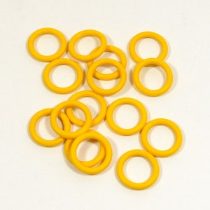 12mm Buttercup Yellow Rubber O-rings - Etsy
