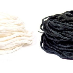 Hand Dyed Silk Ribbons - Fairy Style - Choose Your Colors - Etsy