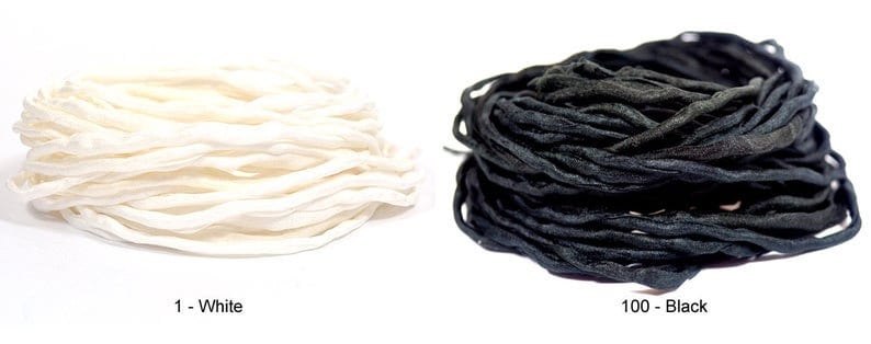 Hand Dyed Silk Ribbons - Fairy Style - Choose Your Colors - Etsy