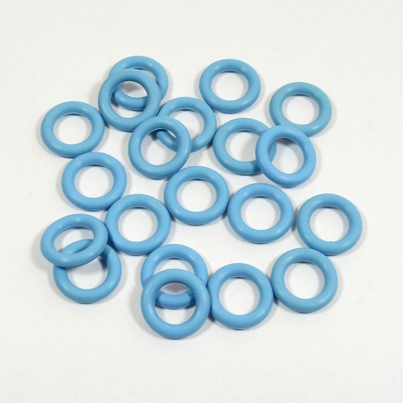7.25mm Powder Blue Rubber O-Rings | Etsy