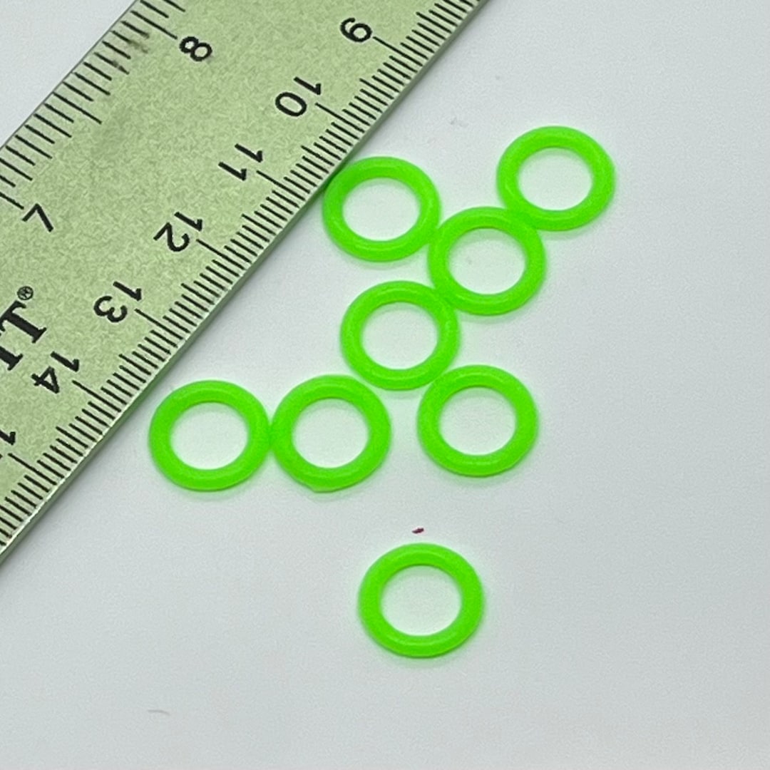 12mm Neon Green Rubber O-rings - Etsy