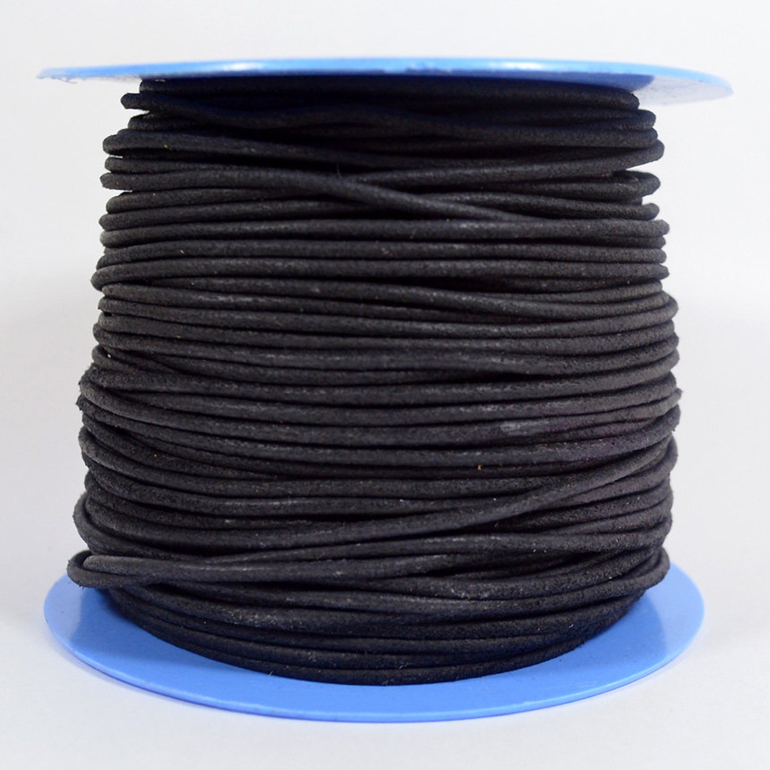 2mm Round Suede Cord - Black - 2MRS-1 - Choose Your Length - Etsy