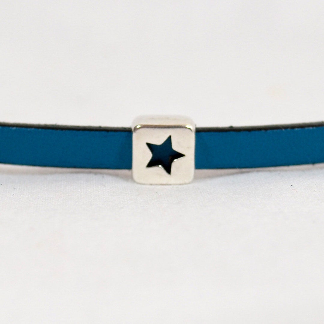 Cutout Star Sliders for 5mm Flat Leather - 5L-SL503 - Choose Your ...