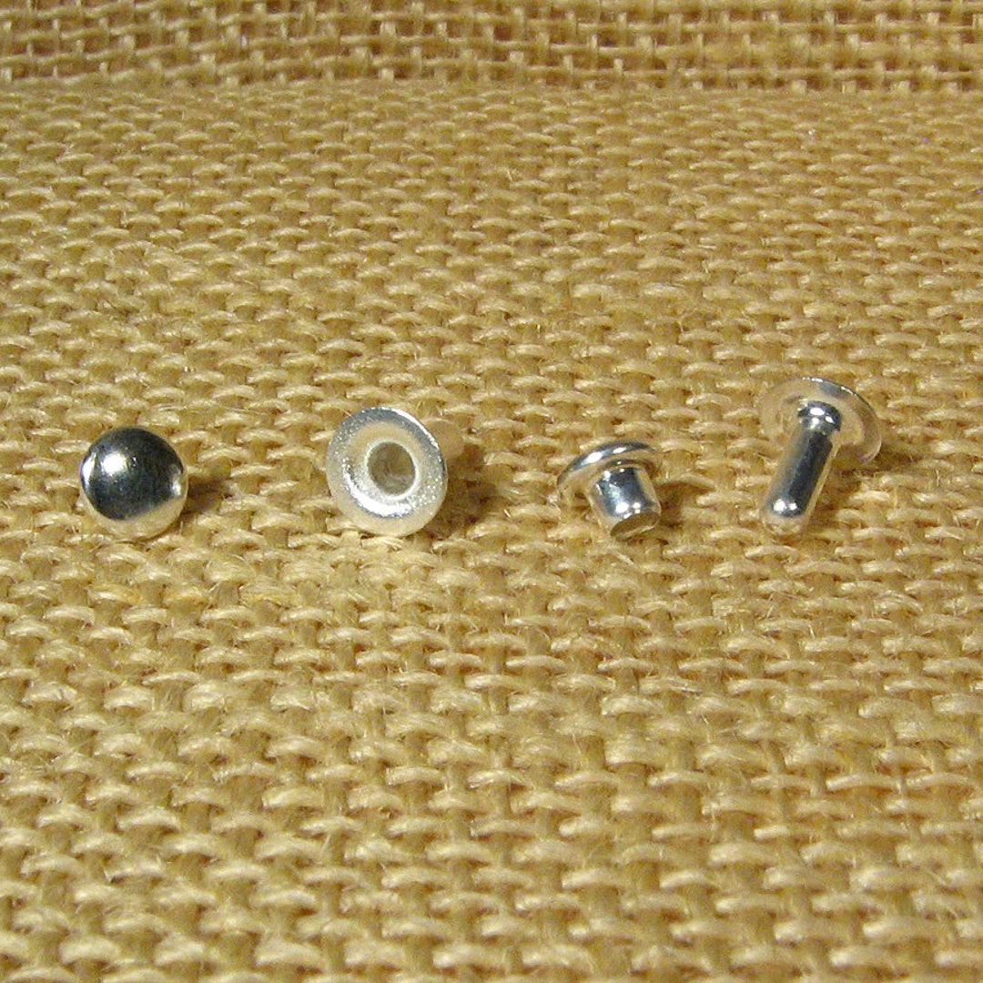 Tierracast 6mm X 7mm Large Rivets - Silver Plated - Choose Your ...