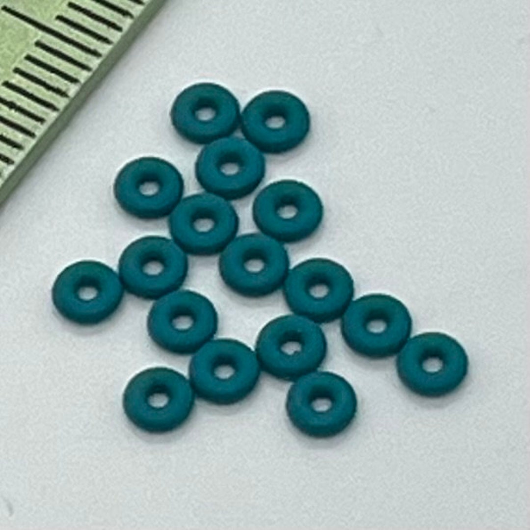 3mm Teal Rubber O-rings - Etsy