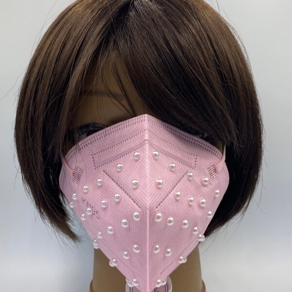 Pink Face Mask - Etsy