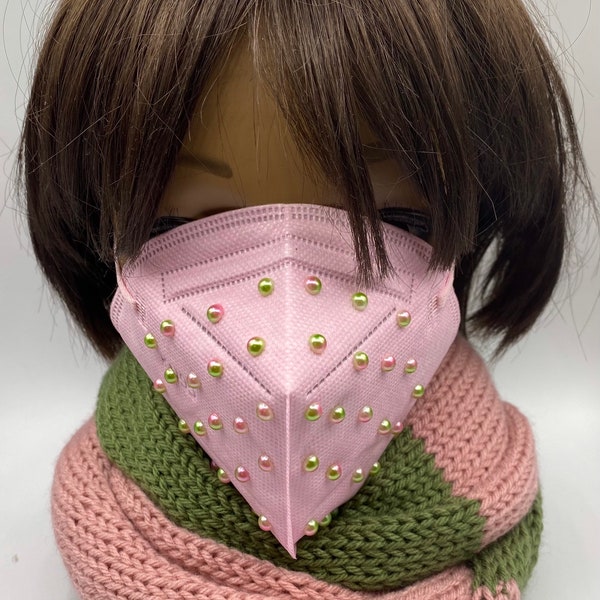 Pink Face Mask - Etsy