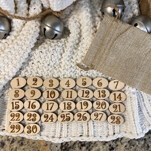 3D Family Name Christmas Countdown Sign Reusable Days Until - Etsy