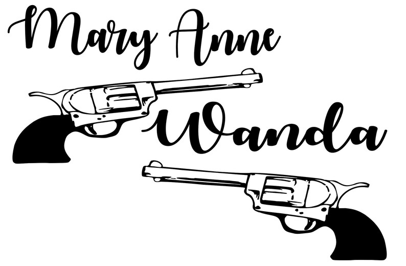 Mary Anne and Wanda Digital Cut File SVG PNG JPEG - Etsy