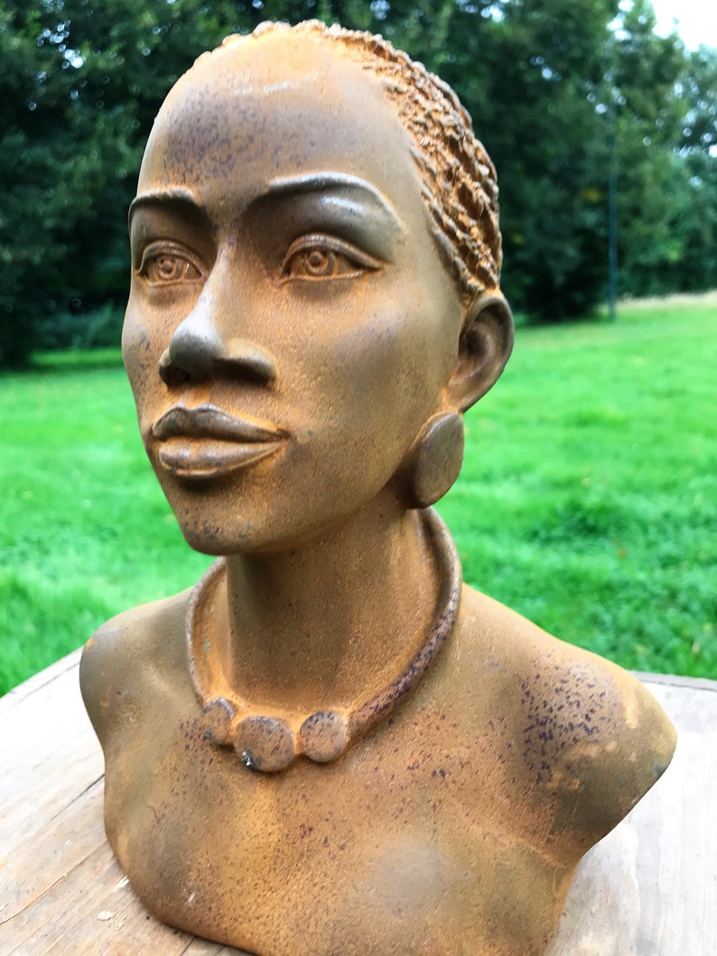 Superb Bust of African Woman - African Style - Etsy