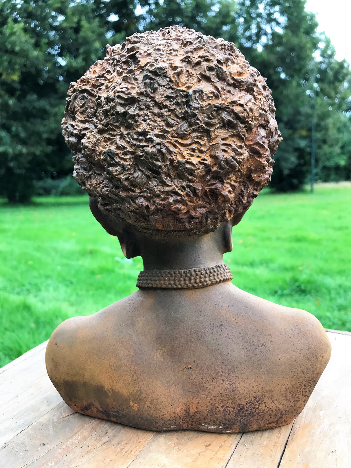 Beautiful Bust of African Woman African Style | Etsy