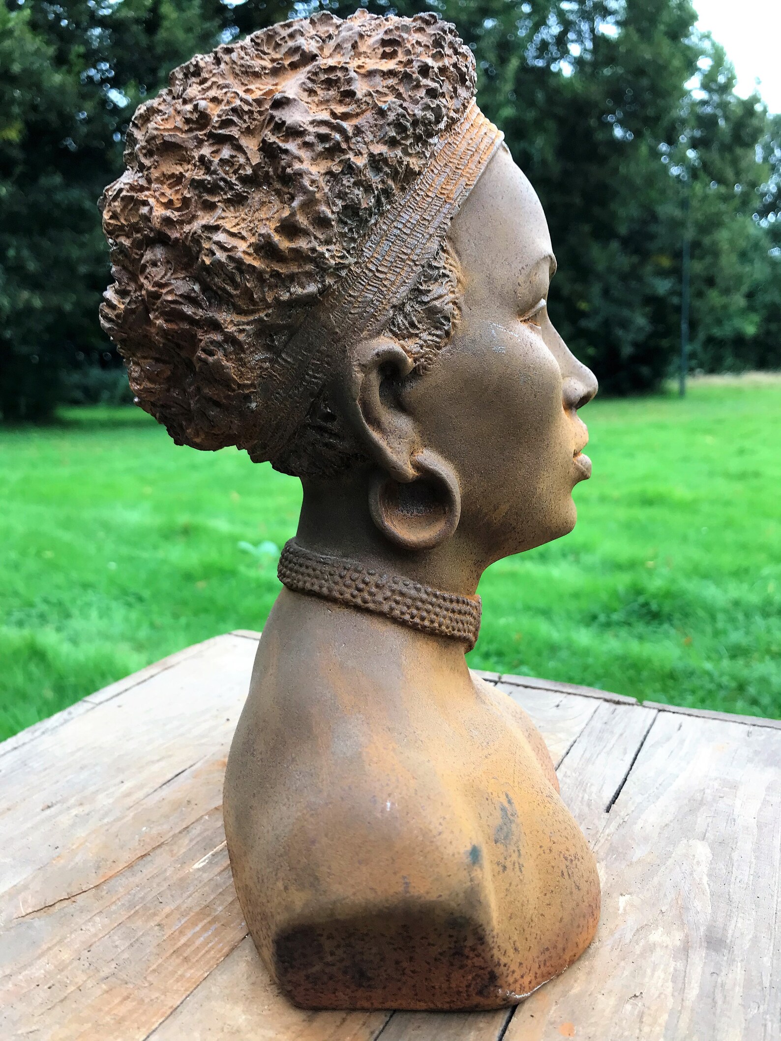 Beautiful Bust of African Woman - African Style - Etsy