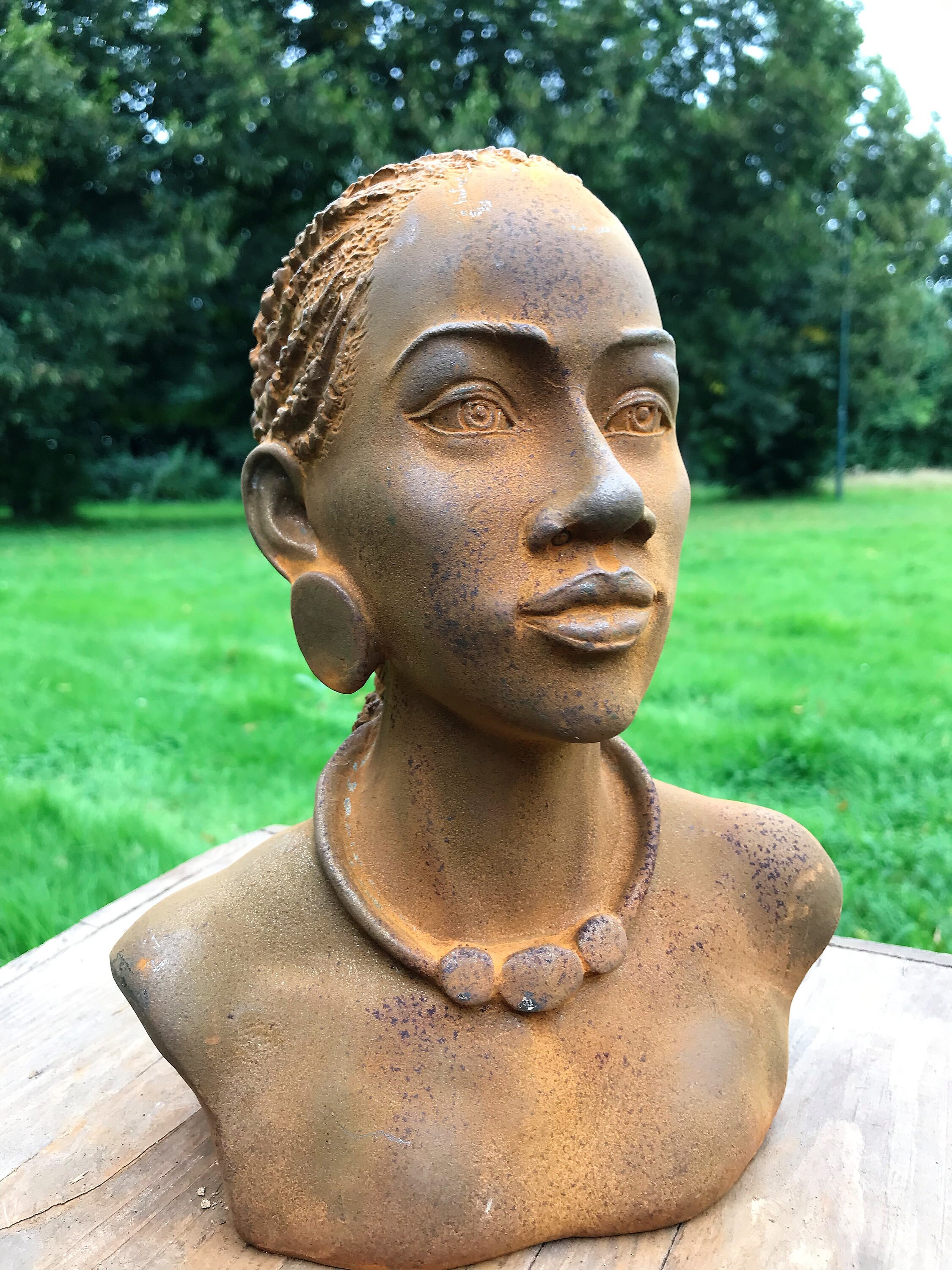 Superb Bust of African Woman - African Style - Etsy