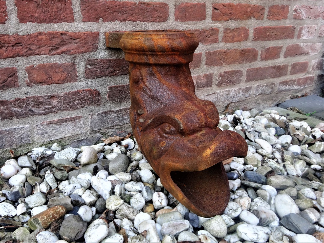 Rain Pipe Spout - Gargoyle - Etsy