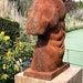 Male Torso in Cast Iron Garden Statue - Etsy