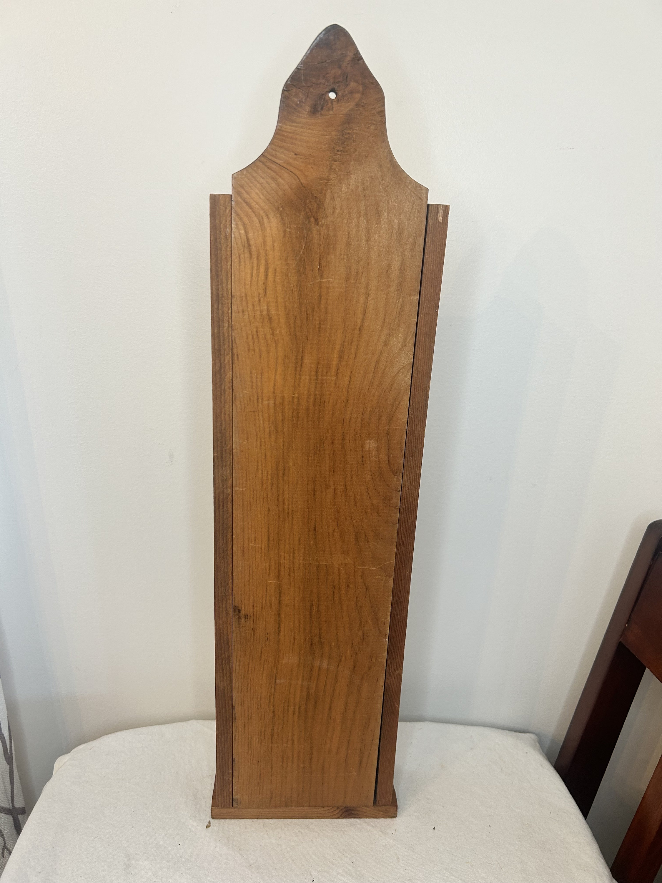 Vintage Wood Letter Holder Mail Holder Mail Organizer Letters Bills ...