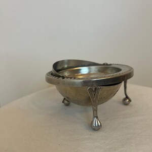 Vintage Silver Butter Dish Revolving Dome/ Roll Top Butter Dish Made in ...