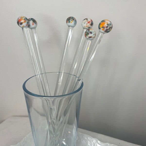 Glass Stir Sticks - Etsy