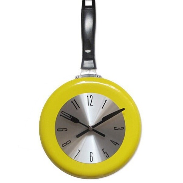 Frying Pan Clock - Etsy