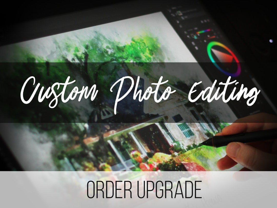 Photo Editing Services Upgrade (for Create My Picture Custom Portraits ...