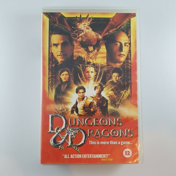 Dungeons & Dragons VHS THE MOVIE Video Tape Funcionando | Etsy México