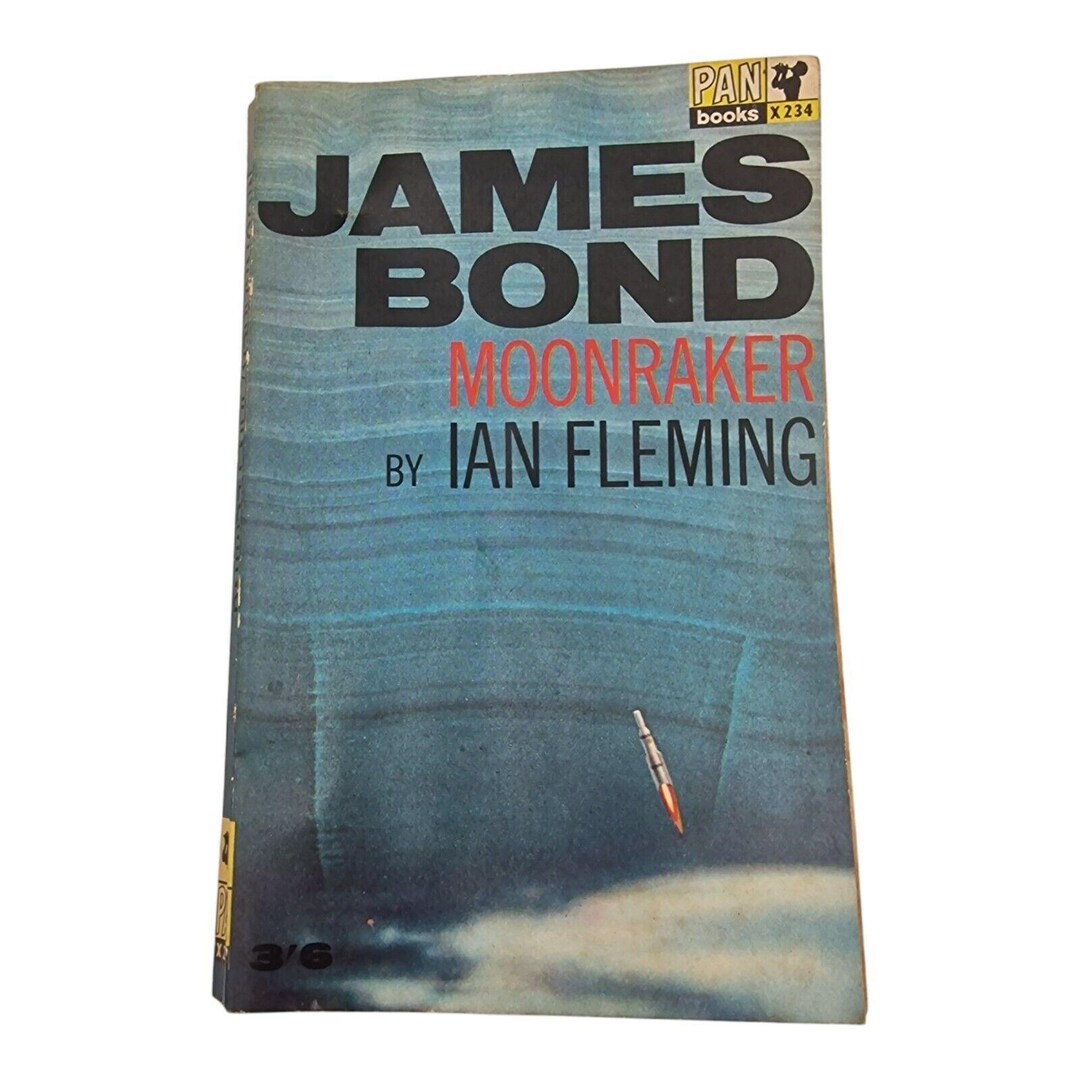 Moonraker James Bond by Ian Fleming Pan Books 1965 No X234 007 - Etsy