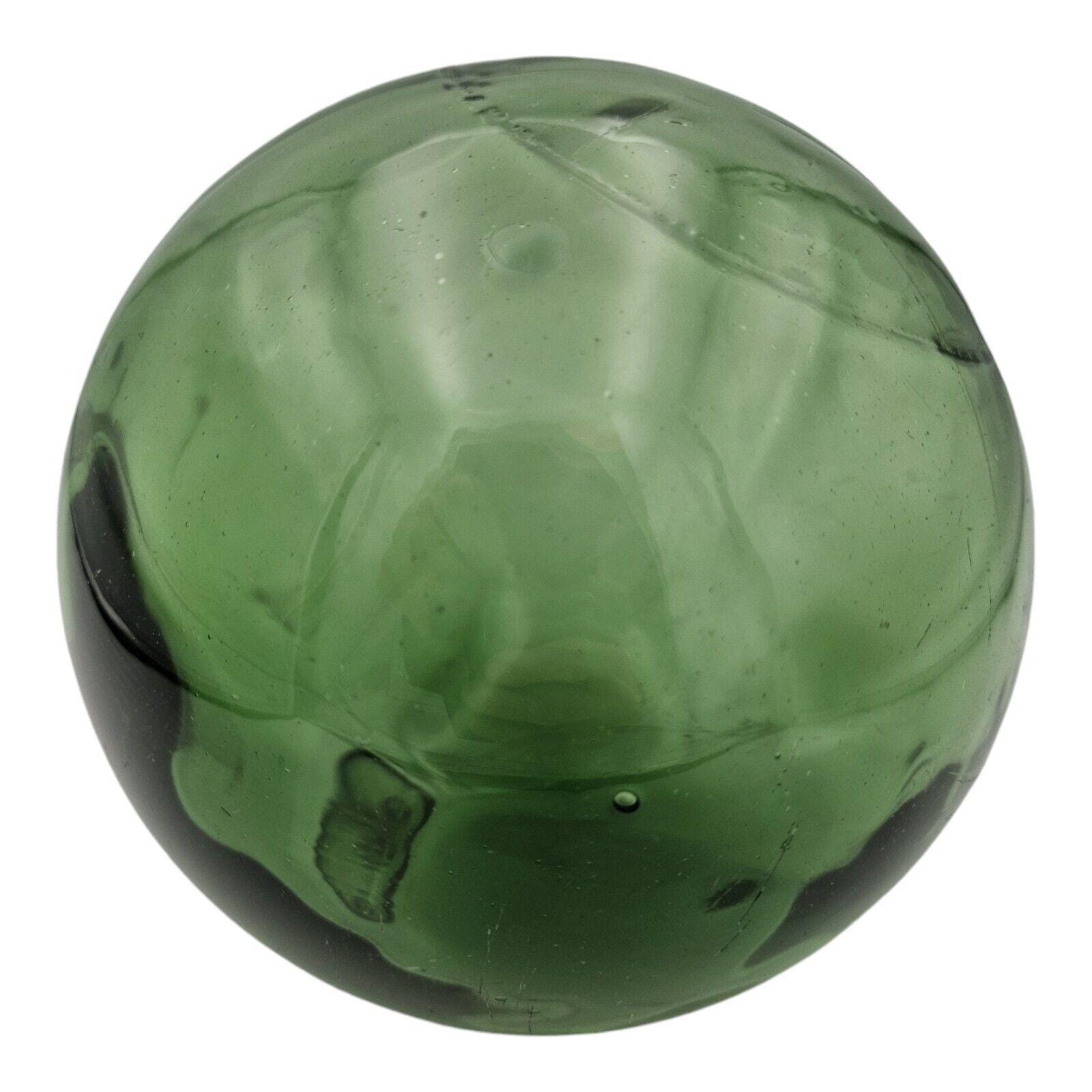 Vintage Green Glass Fishing Float Made in England 5approx VGC - Etsy