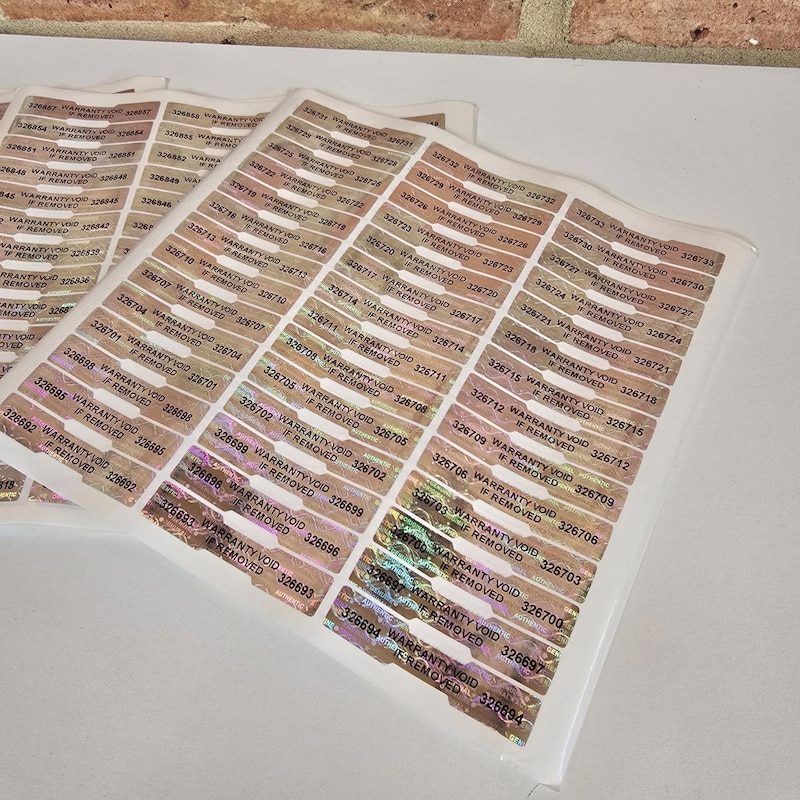 Custom Void Sticker - Etsy UK