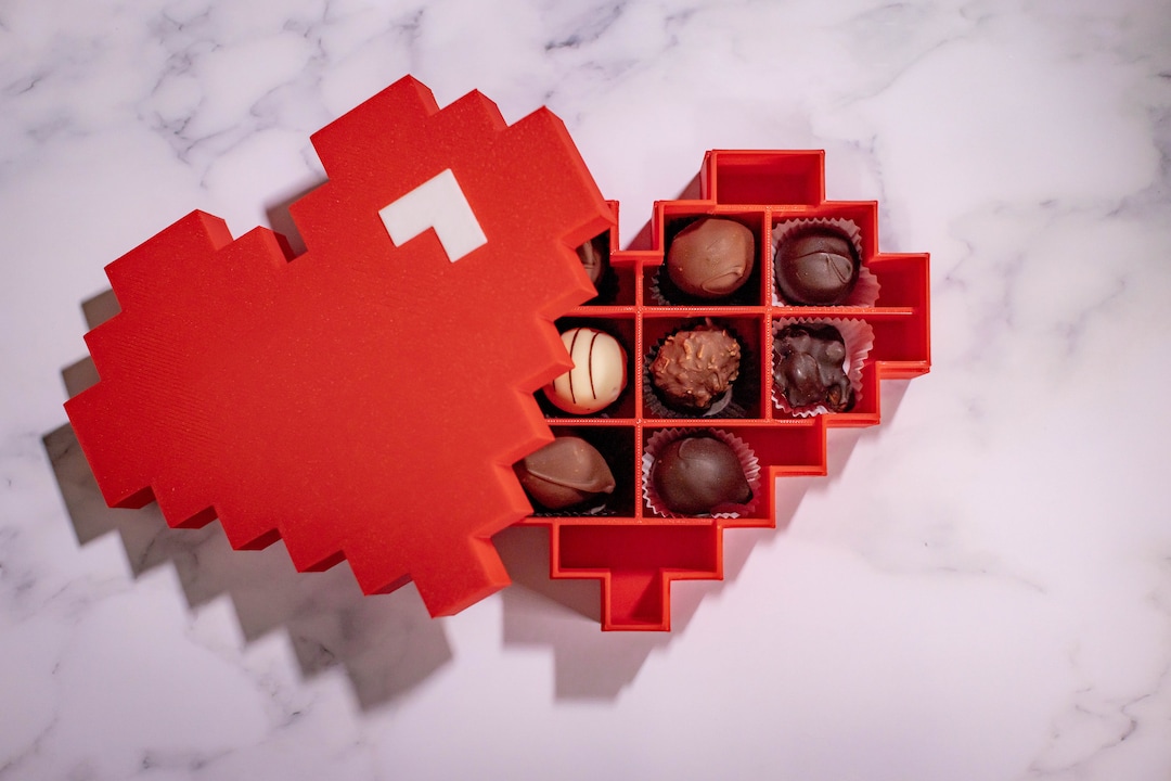 8-bit Gift or Chocolate Box for Gamer *BOX ONLY* - Etsy