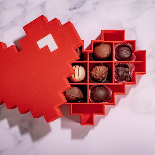 8-bit Gift or Chocolate Box for Gamer BOX ONLY - Etsy