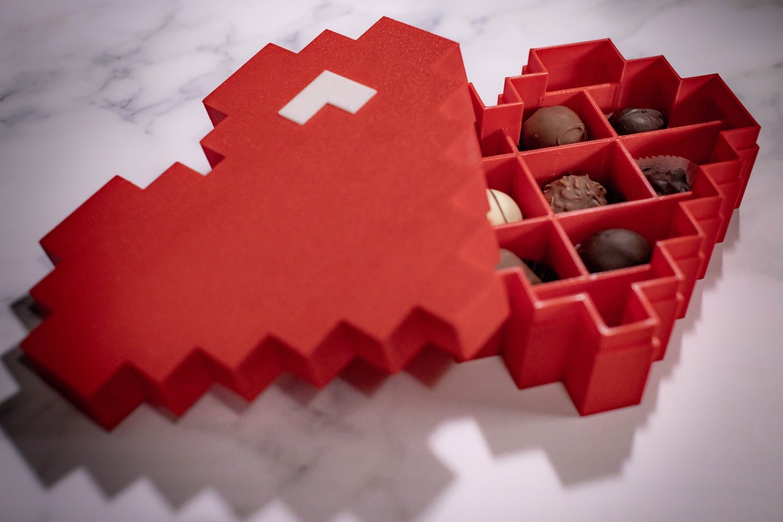 8-bit Gift or Chocolate Box for Gamer BOX ONLY - Etsy