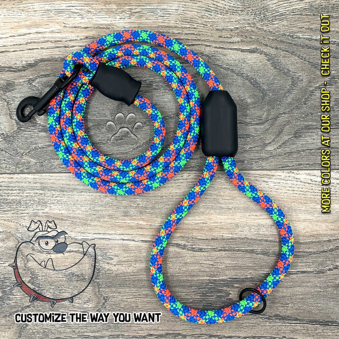 Rope Dog Leash, Professional Climbing Rope Dog Leash, Lead - Handmade ...