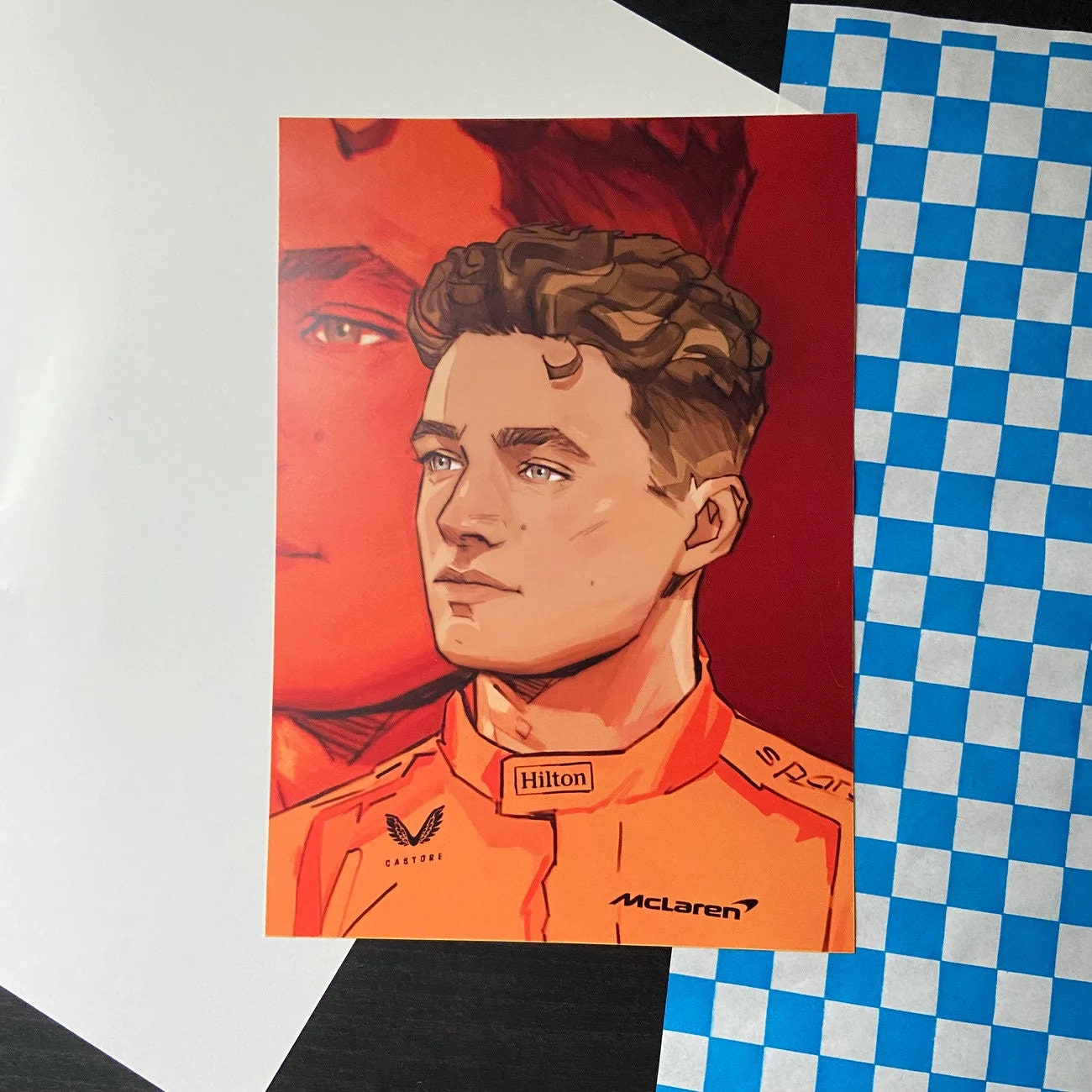 Lando Norris Art Print - Etsy