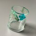 Real Blue Flower Tea Light Holder - Etsy