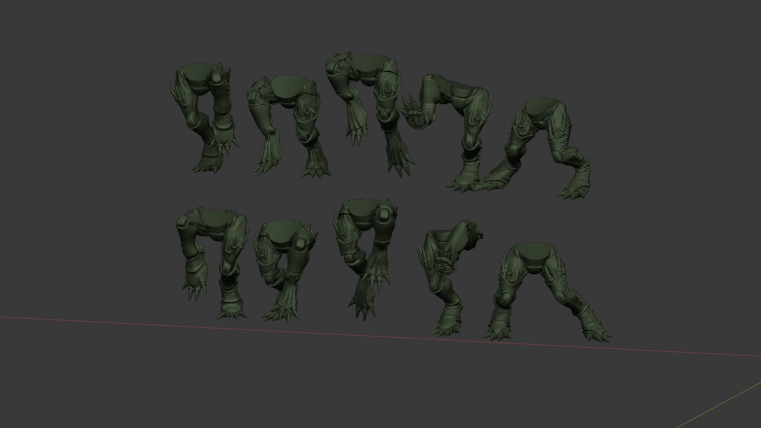 Cannibal Chicken **action!** Legs DYNAMIC! X-treme! - Etsy