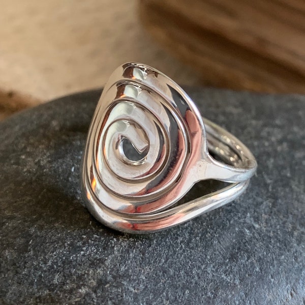Spiral Ring - Etsy