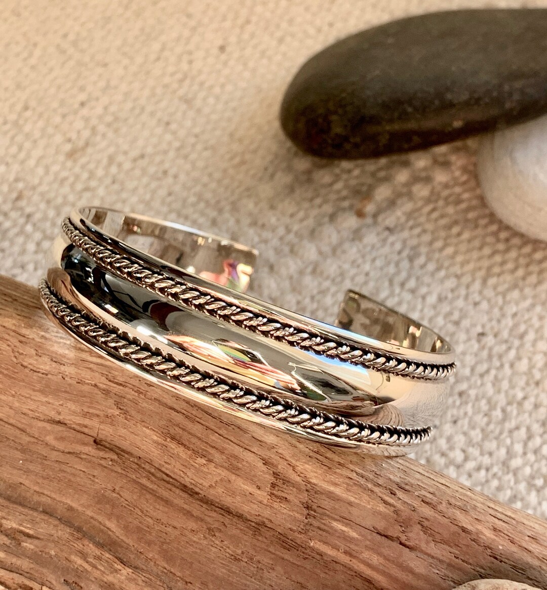 925 Aged Silver Bangle Bracelet Women's Bracelet 925/1000 Solid Silver Bracelet - Etsy