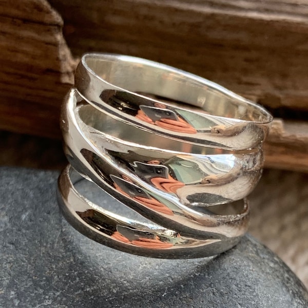 Solid Silver Rings - Etsy