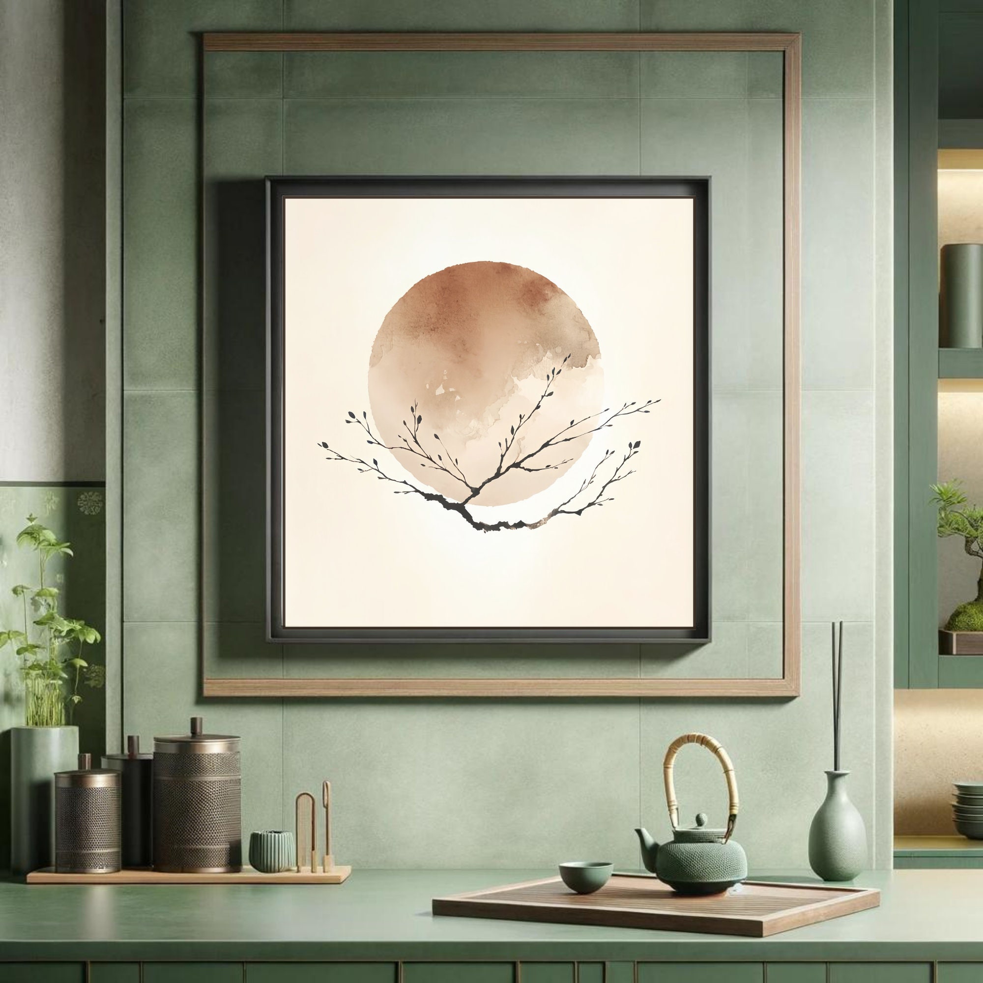 Japandi Wall Art, Japandi Printable, Japandi Art, Minimalist Art ...