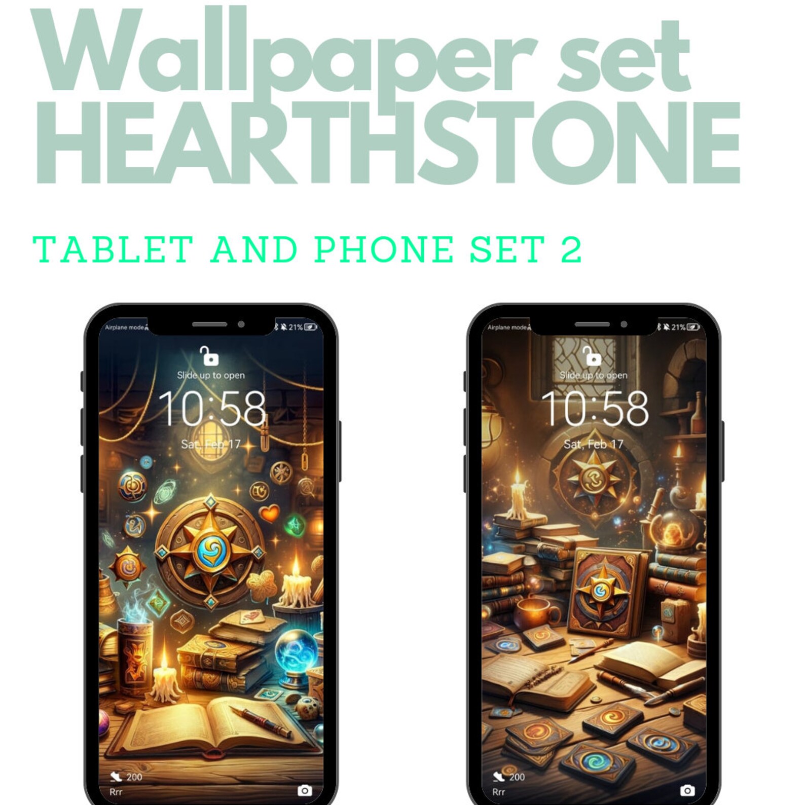 Hearthstone Game Art Wallpapers for Phones - Fantasy Card Battle ...