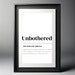 Unbothered Queen Poster, Digital Download, Digital Product, Print Wall ...