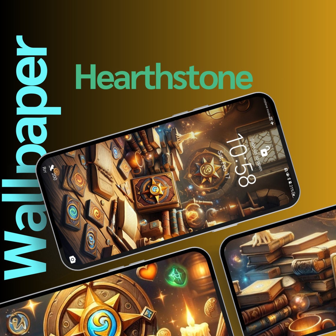 Hearthstone Game Art Wallpapers for Phones - Fantasy Card Battle ...