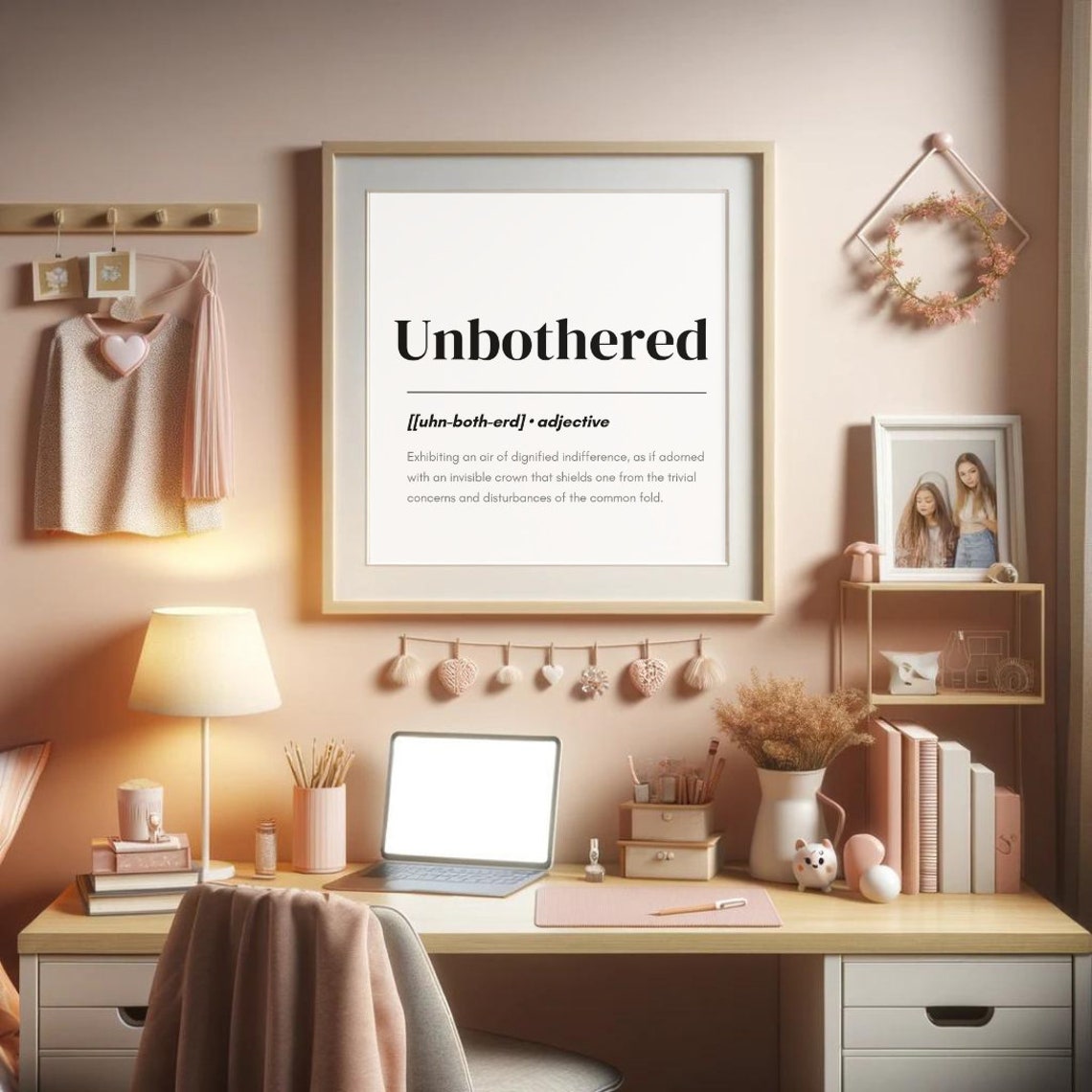 Unbothered Queen Poster, Digital Download, Digital Product, Print Wall ...